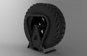 Spare Wheel Mounting System (Heavy Duty, Single or Double) - Minecorp